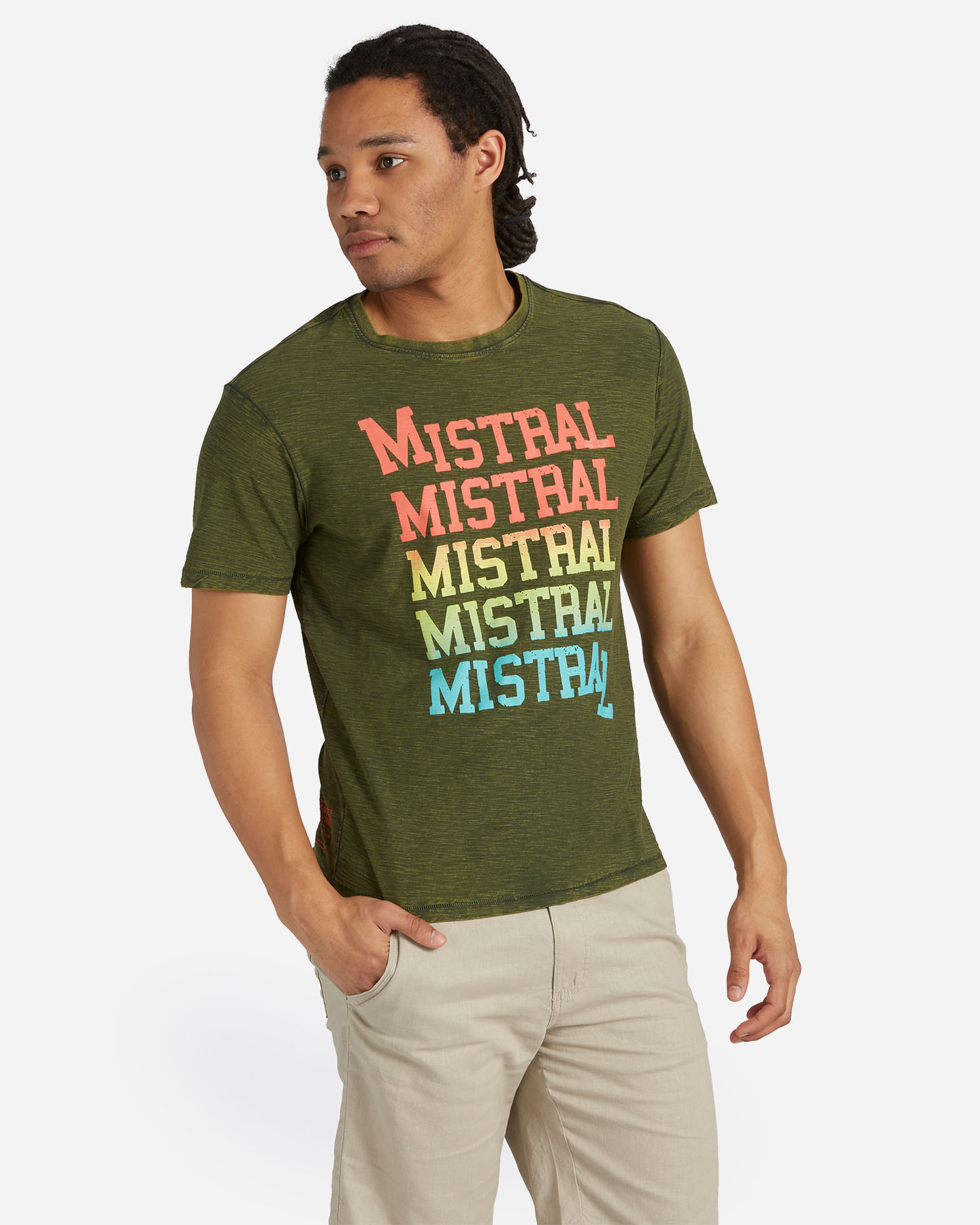 T-shirt Mistral Multi Logo M MM264S22-785 | Cisalfa Sport