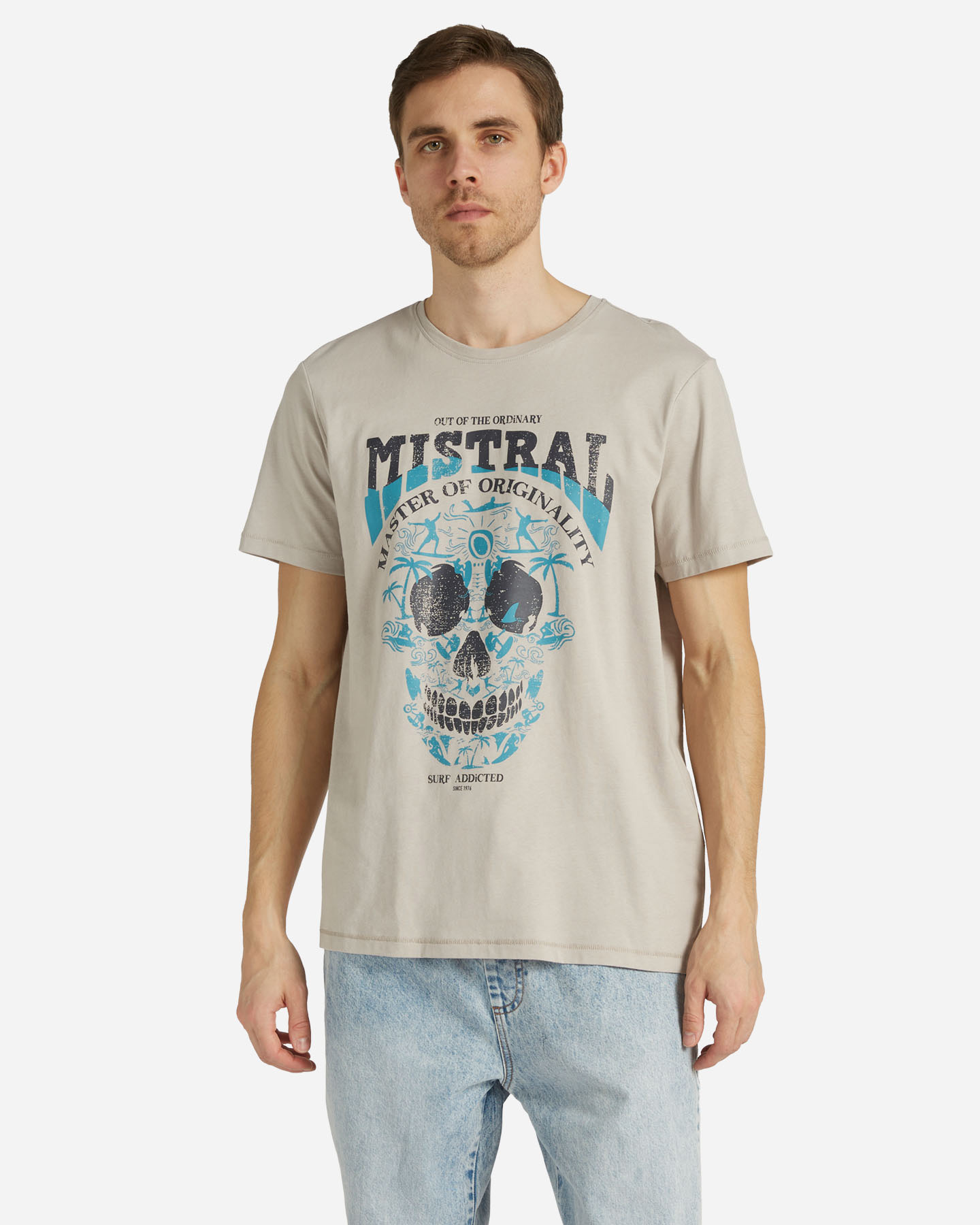 T-shirt Mistral Surfskull M MM202S24-022 | Cisalfa Sport