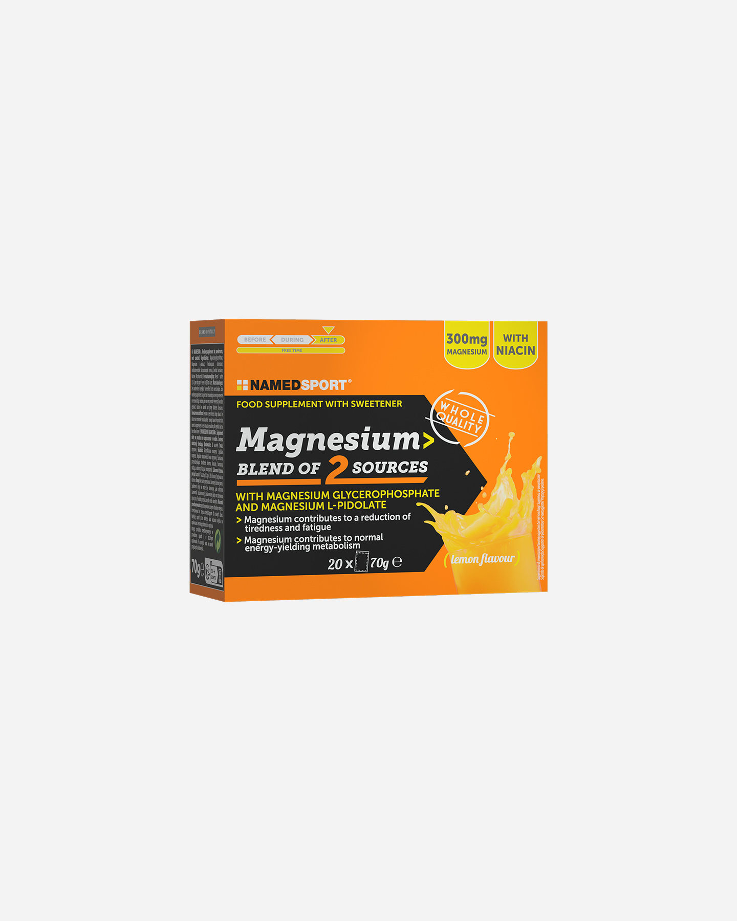 Energetico Named Sport Magnesium Blend 2 Sources 20 Sachet 1FO-POW-MAG ...