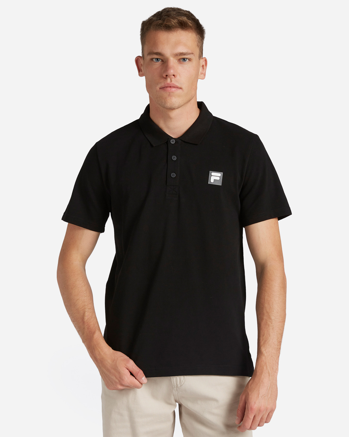 Polo Fila Transparent Rubber F-box Patch M FM298S23-659 | Cisalfa Sport