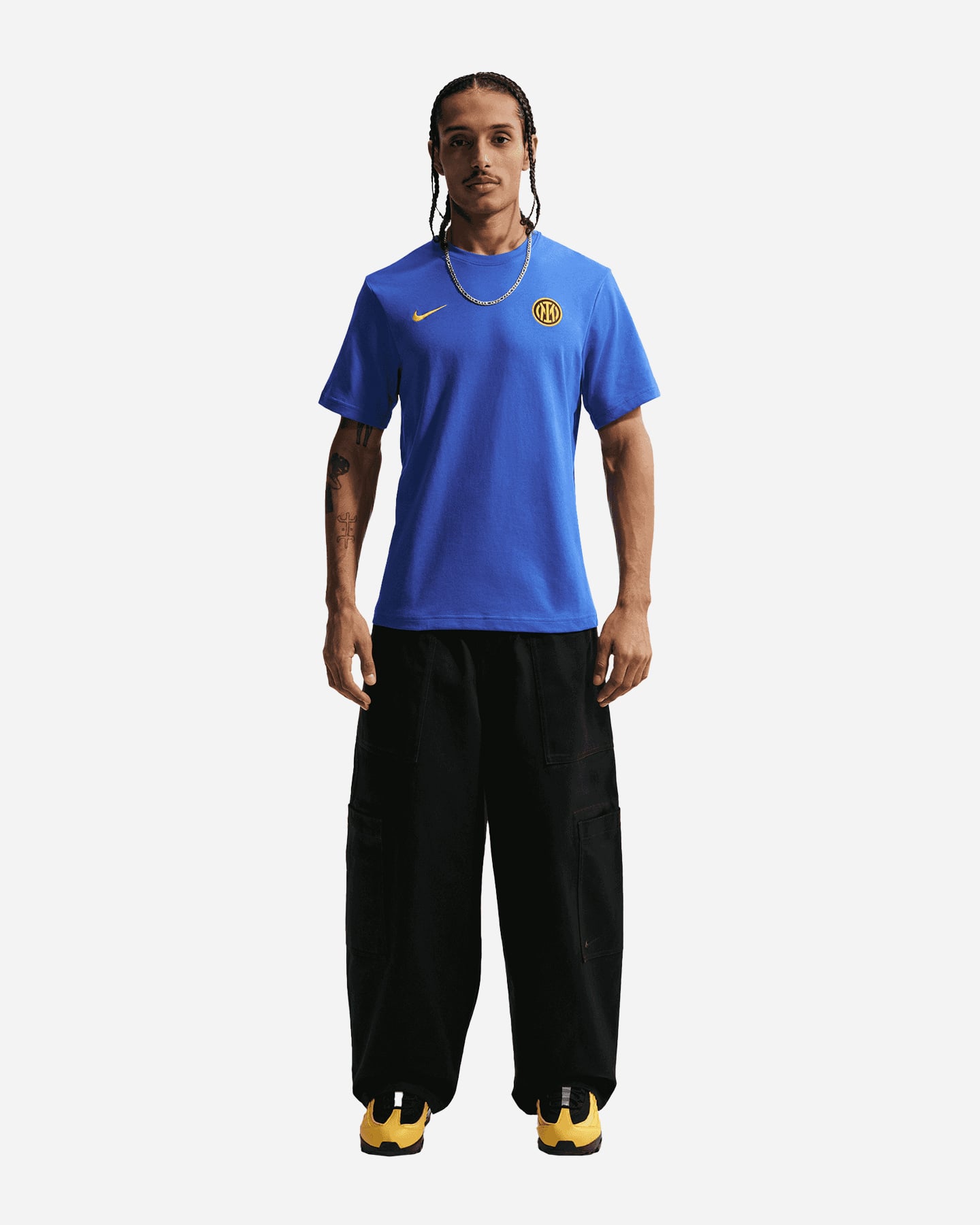 Abbigliamento Calcio Ufficiale Nike Inter Primary 26-27 M II3224-480 ...