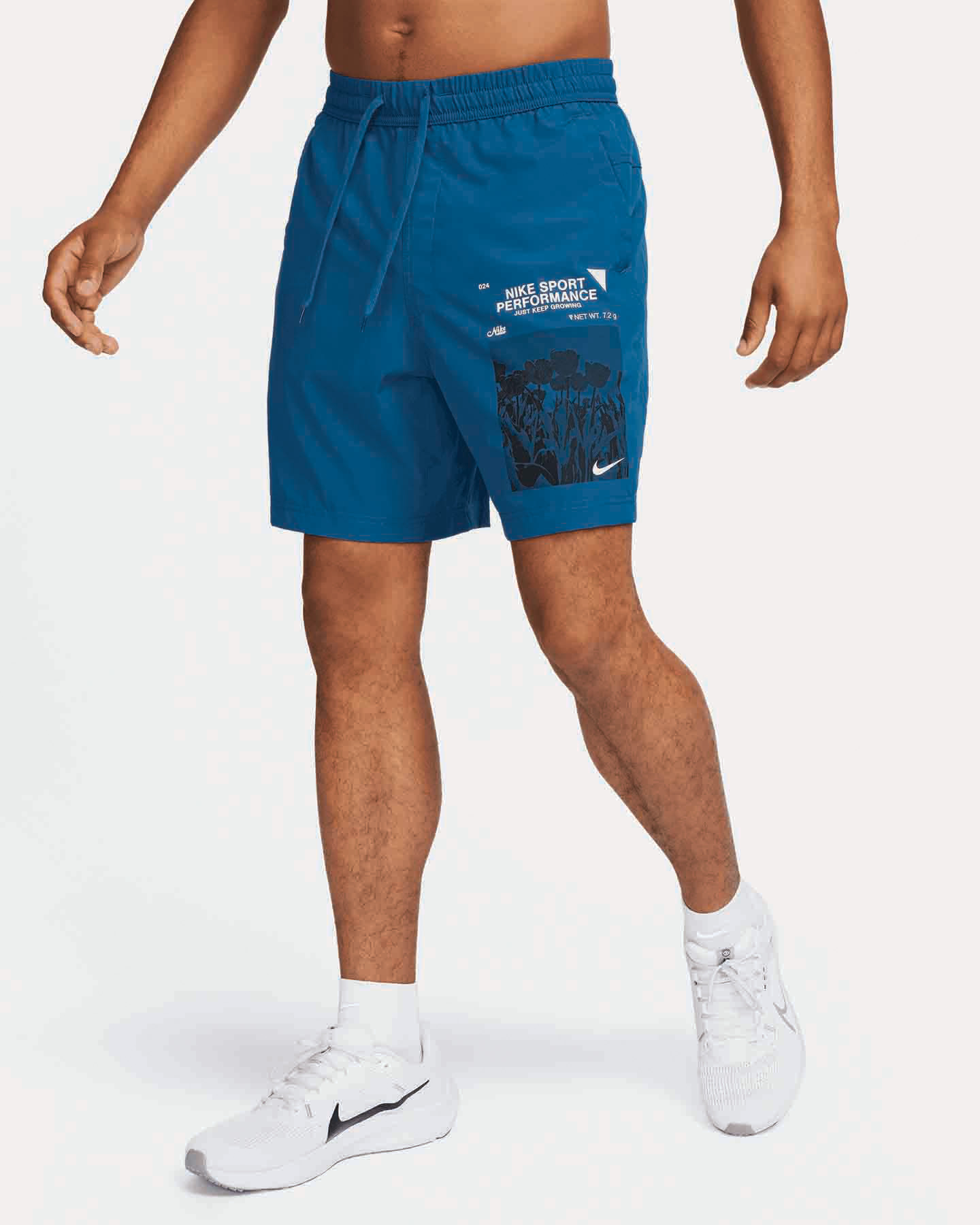 Pantalone Training Nike Dri Fit Form 7'' Gfx M FN3283-476 | Cisalfa Sport